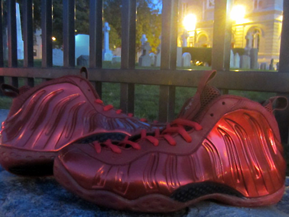 Nike Air Foamposite One "Red Devil" Customs by FETTi D’Biasi ...