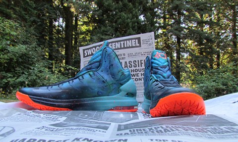 Nike KD 5 "Area 72 Remix" by JustWin Customs - SneakerNews.com