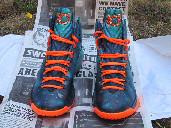 Nike KD 5 "Area 72 Remix" by JustWin Customs - SneakerNews.com