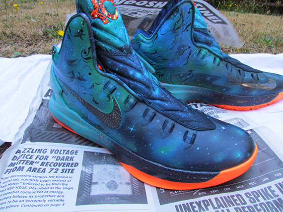 Nike KD 5 "Area 72 Remix" by JustWin Customs - SneakerNews.com