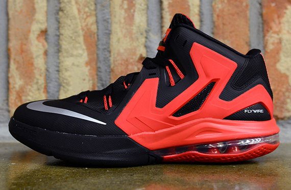 Nike LeBron Ambassador 6 - Black - University Red - Metallic Silver ...