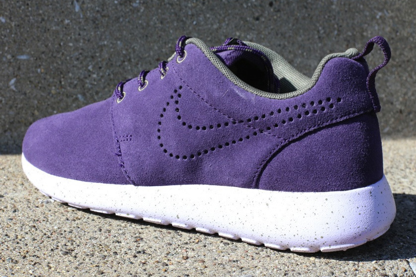 Nike WMNS Roshe Run Suede "Purple Dynasty" - SneakerNews.com
