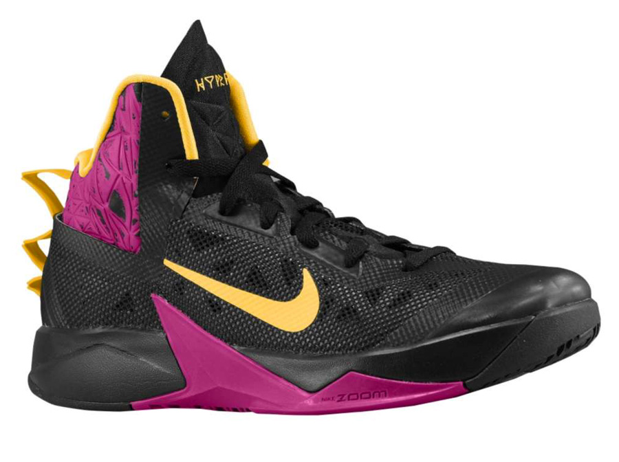 Nike Zoom Hyperfuse 2013 - Black - Raspberry Red - Orange - SneakerNews.com
