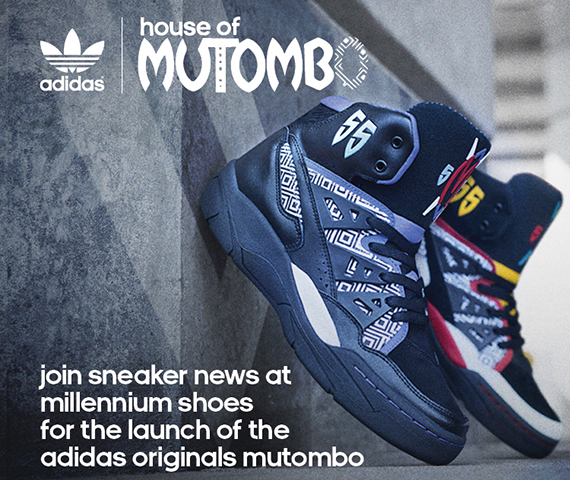 Sneaker News x Millennium Shoes x adidas Originals Mutombo Release ...