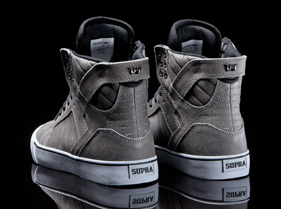 Supra Skytop - Grey - Black - SneakerNews.com