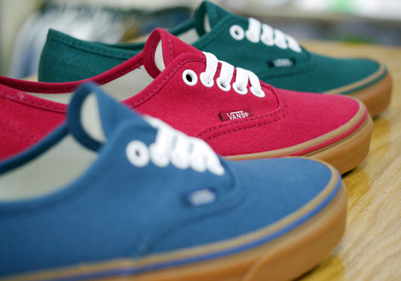 Vans California Authentic "Gumsole Pack" - SneakerNews.com