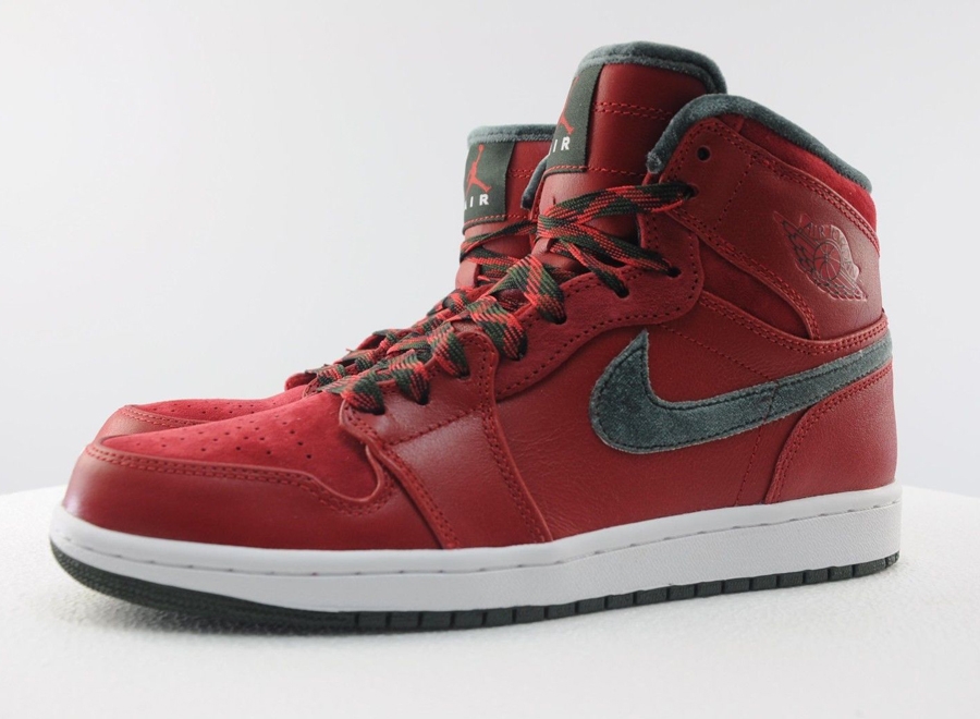 Air Jordan 1 Retro High Premier - Varsity Red - Dark Army - SneakerNews.com