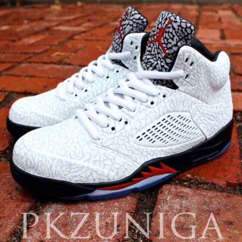 Air Jordan "Stay True Lab5" Customs by PKZUNIGA - SneakerNews.com