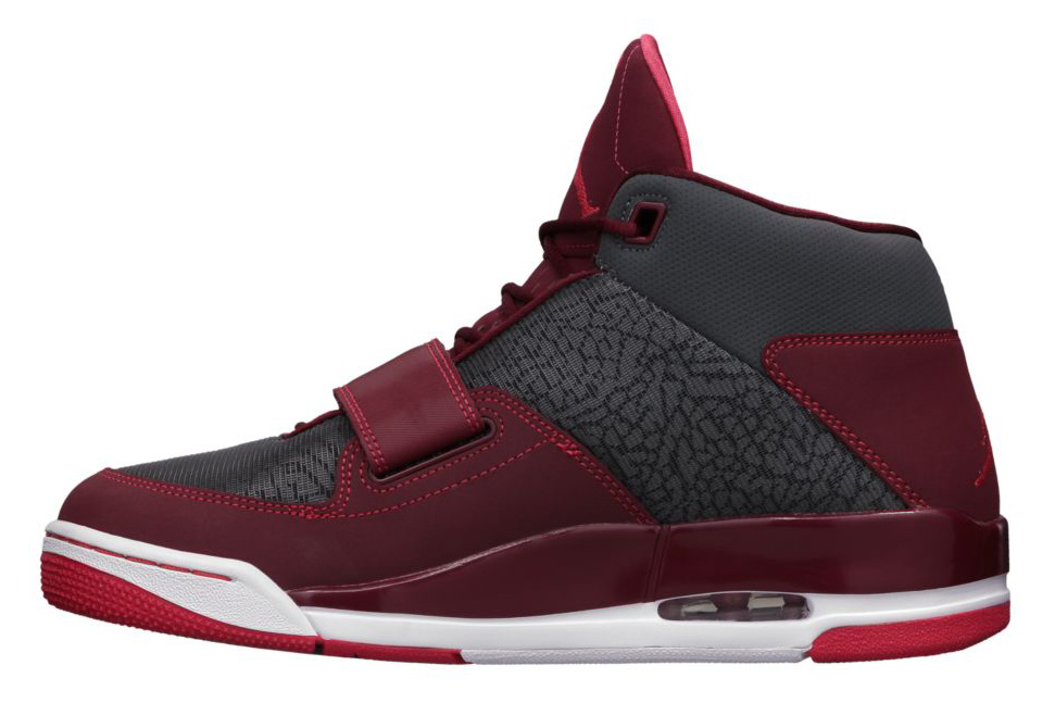 Jordan Flight Club 90s - Dark Grey - Fusion Red - Team Red ...