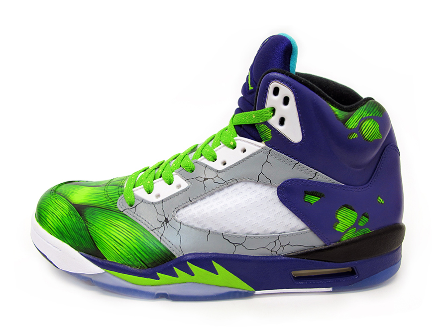 Air Jordan 5 "Smash" Customs by Sekure D - SneakerNews.com