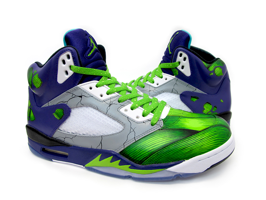 Air Jordan 5 "Smash" Customs by Sekure D - SneakerNews.com