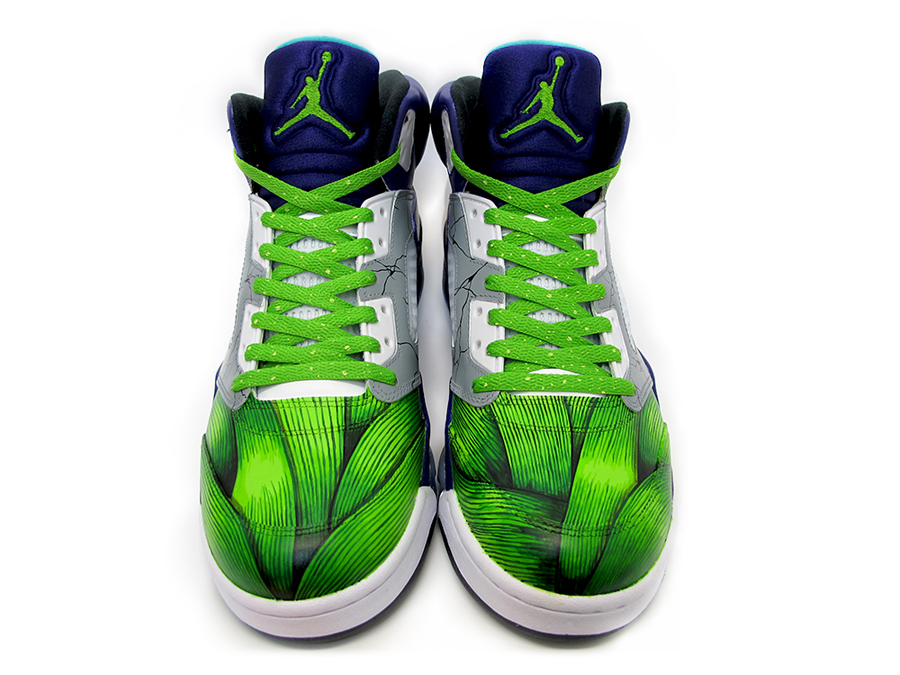 Air Jordan 5 "Smash" Customs by Sekure D - SneakerNews.com