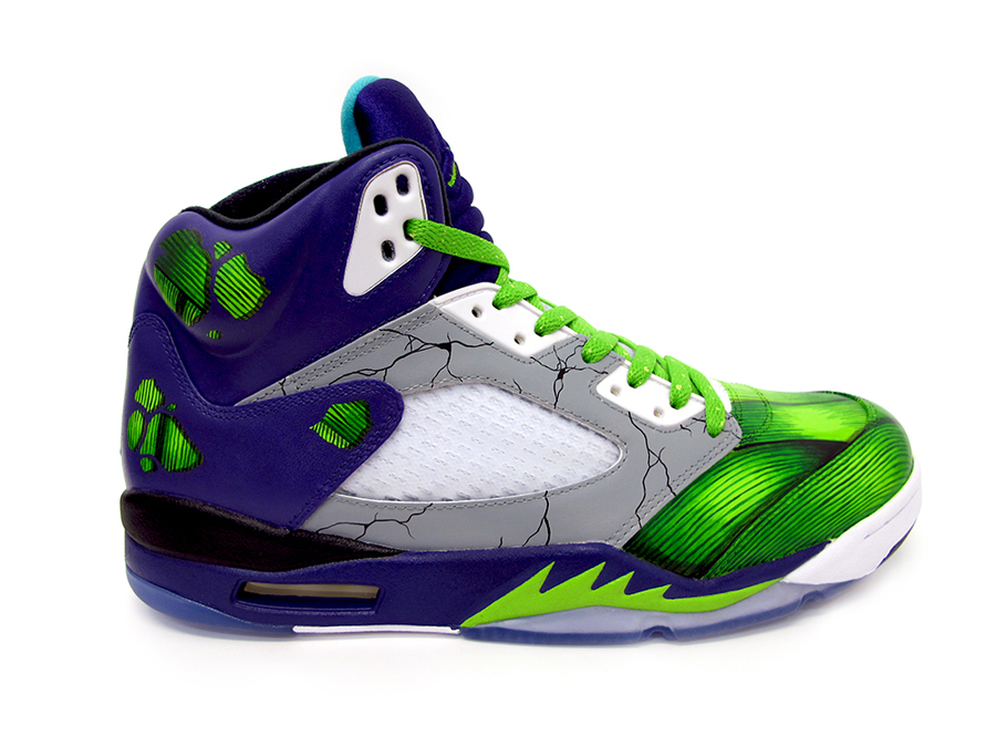 Air Jordan 5 "Smash" Customs by Sekure D - SneakerNews.com