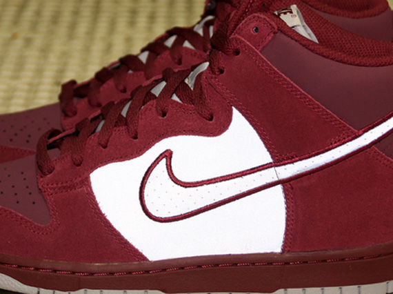 Nike Dunk High - Maroon - 3M - SneakerNews.com