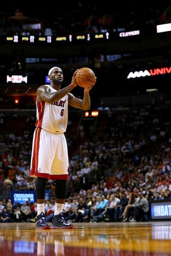 Nike LeBron 10 "Hoops for Troops" PE - SneakerNews.com