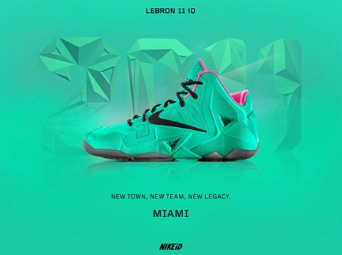 NIKEiD Designs a "Miami" LeBron 11 - SneakerNews.com