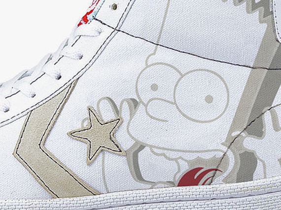 XLarge x The Simpsons x Converse Pro Leather Canvas Hi - SneakerNews.com