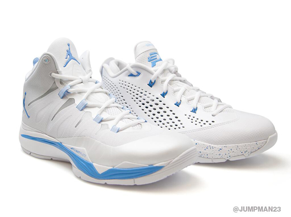 Jordan Brand "UNC Whiteout" PEs - SneakerNews.com
