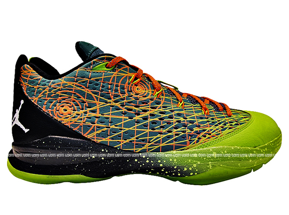 Jordan CP3.VII - Jade Glaze - White - Total Orange - Volt - SneakerNews.com