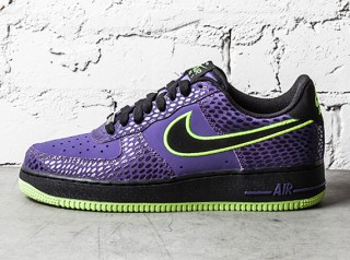 Nike Air Force 1 Low - Court Purple - Volt - SneakerNews.com