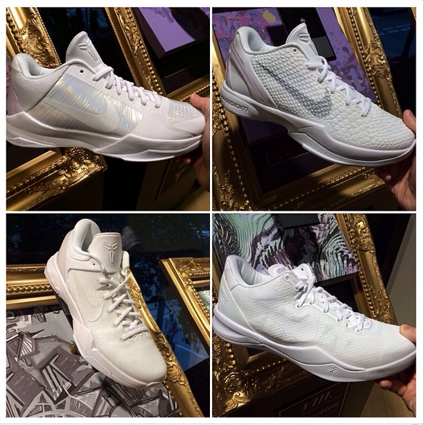 Nike Kobe "White Collection" - SneakerNews.com