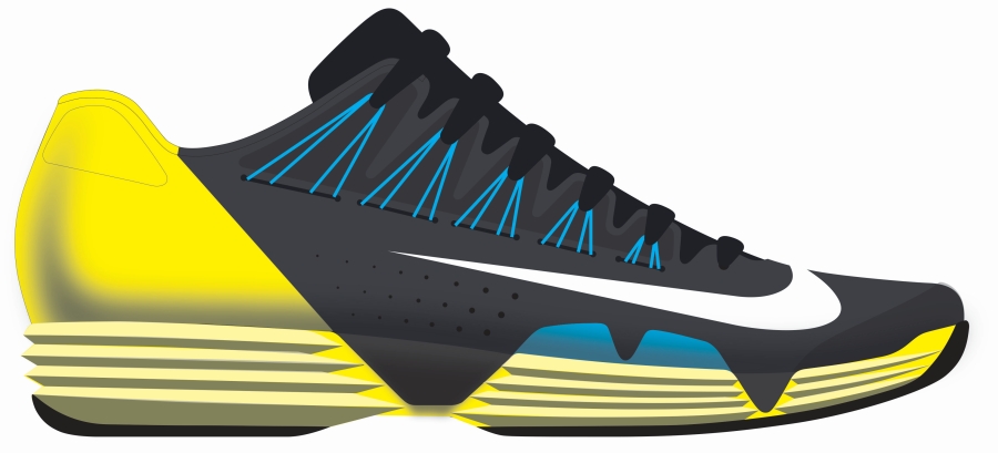 Nike Lunar Ballistec - Inspired by Basketball and Football Design ...