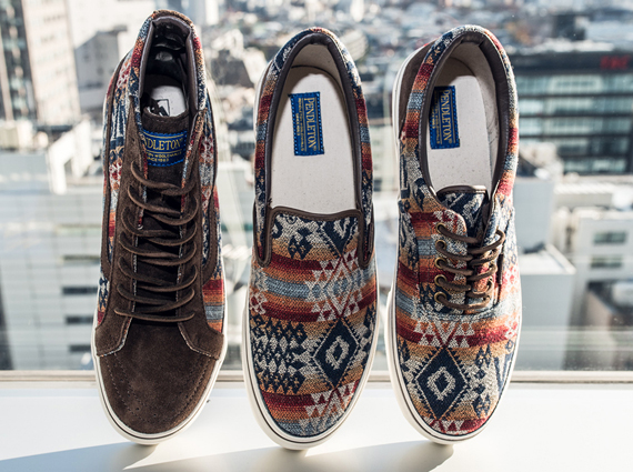 Pendleton x Vans Japan Fall/Winter 2013 Collection - SneakerNews.com