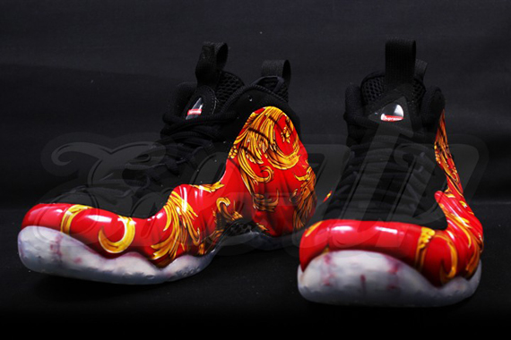 "Red" Supreme x Nike Air Foamposite One - SneakerNews.com