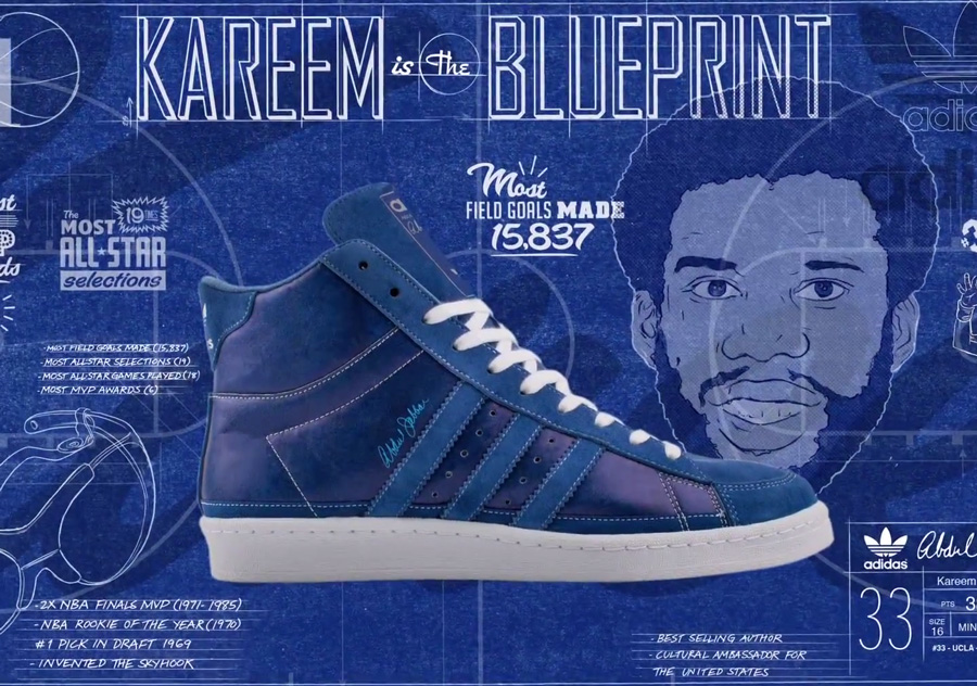 adidas Originals "Kareem is the Blueprint" - SneakerNews.com