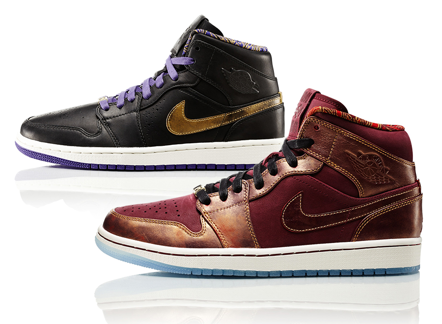 Air Jordan 1 Mid "BHM" Collection - SneakerNews.com
