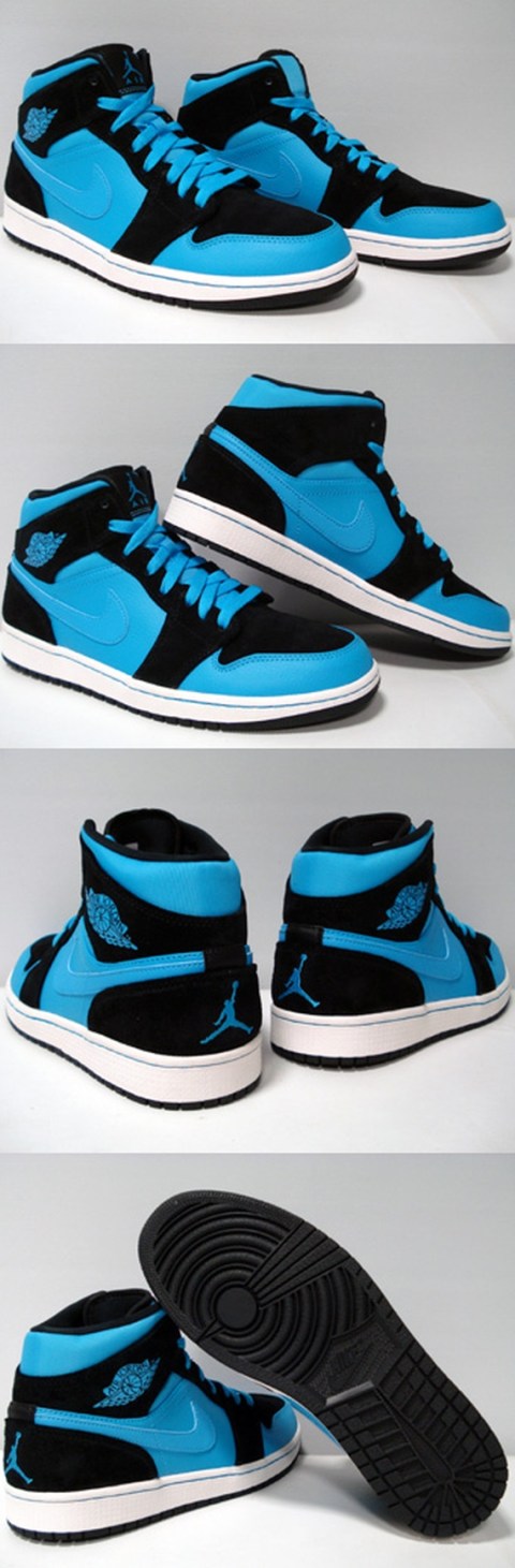 Air Jordan 1 Mid "Powder Blue" - SneakerNews.com