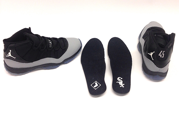 Air Jordan 11 "Chicago White Sox" Customs by Sole Swap - SneakerNews.com