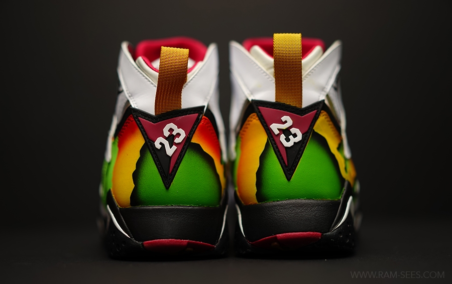 Air Jordan 7 "Air Tech Challenge 3/4" Customs by Ramses - SneakerNews.com