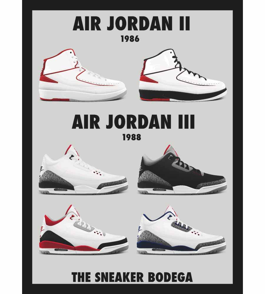 Air Jordan "OGs" Posters by Sneaker Bodega - SneakerNews.com