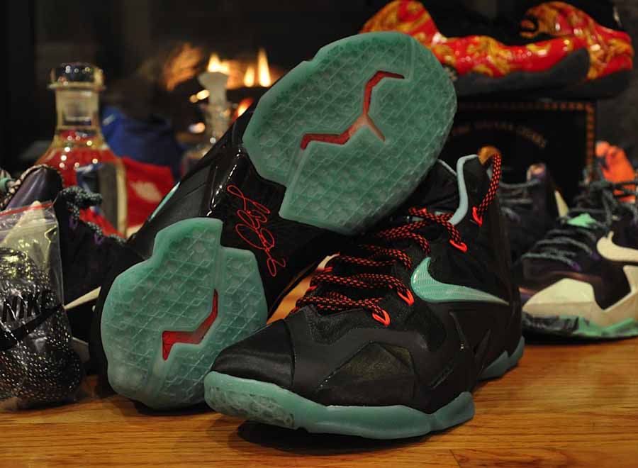 Nike LeBron 11 - Black - Red - Blue - SneakerNews.com