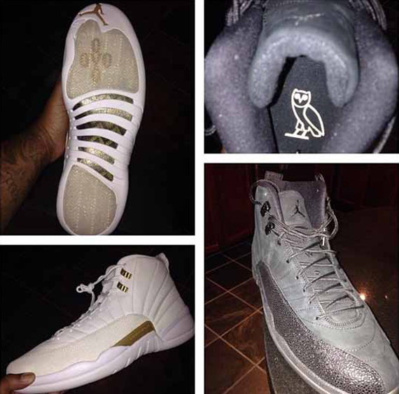 A Closer Look at Drake's Air Jordan Retro "OVO" PEs - SneakerNews.com