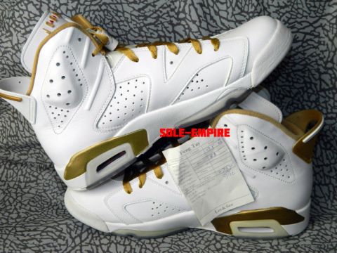Air Jordan 6 "Golden Moments" - Alternate Sample - SneakerNews.com