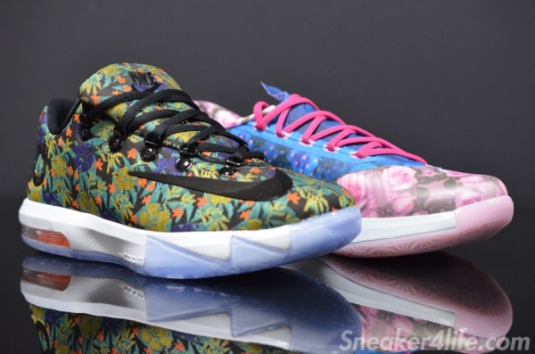 Aunt Pearl vs. EXT: Battle of the Floral Nike KD 6 - SneakerNews.com