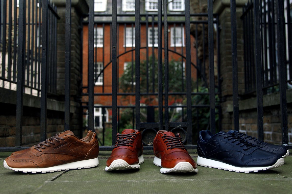 Horween x Reebok Classic Leather "Brogue" Pack - SneakerNews.com