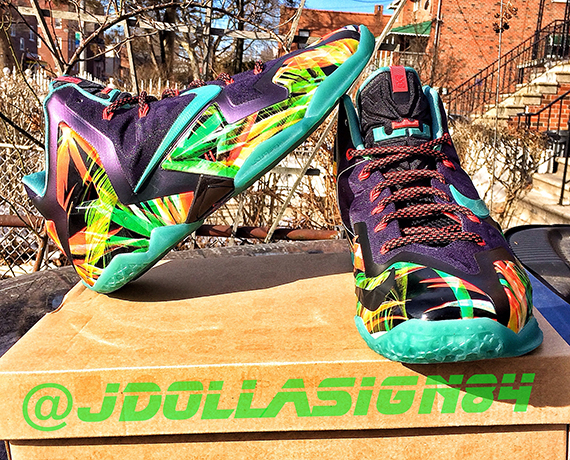 Nike LeBron 11 "Floral" Sample - SneakerNews.com