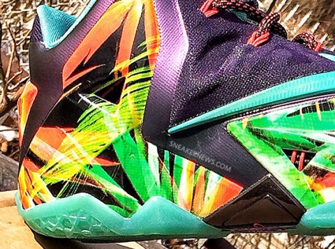 Nike LeBron 11 "Floral" Sample - SneakerNews.com