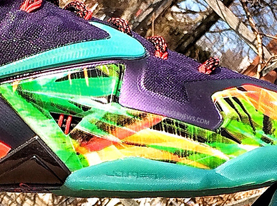 Nike LeBron 11 "Floral" Sample - SneakerNews.com