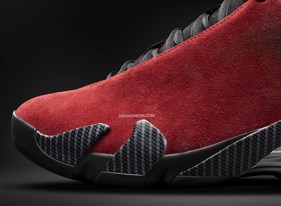 Air Jordan 14 "Red Suede" - SneakerNews.com