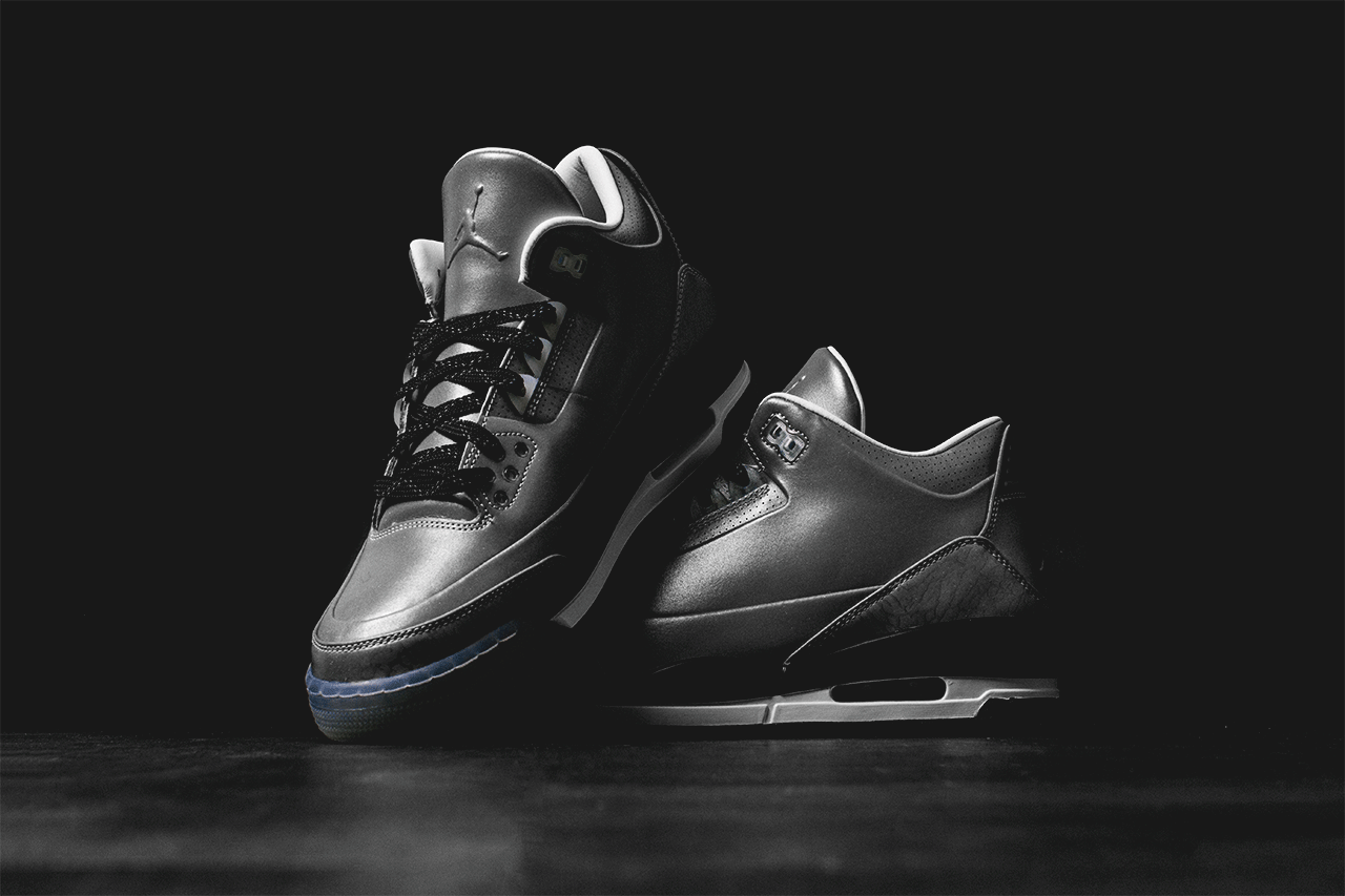 The Air Jordan 5Lab3 Goes Full Reflective - SneakerNews.com