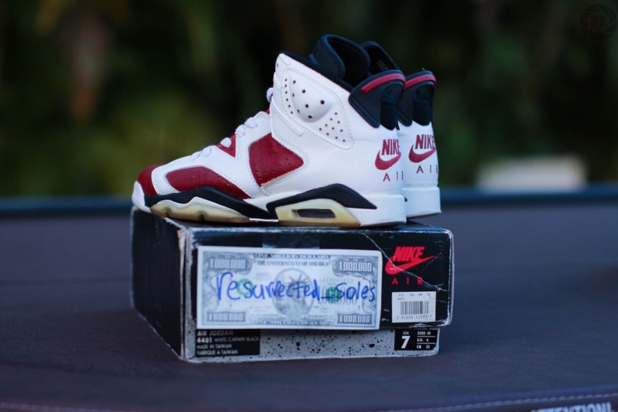 A Complete Set of Restored Air Jordan 6 Originals - SneakerNews.com