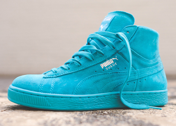 Puma Suede Mid Classic "Bluebird" - SneakerNews.com