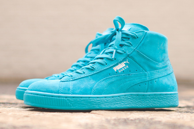 Puma Suede Mid Classic "Bluebird" - SneakerNews.com