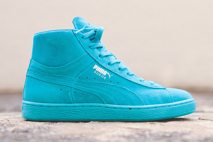 Puma Suede Mid Classic "Bluebird" - SneakerNews.com
