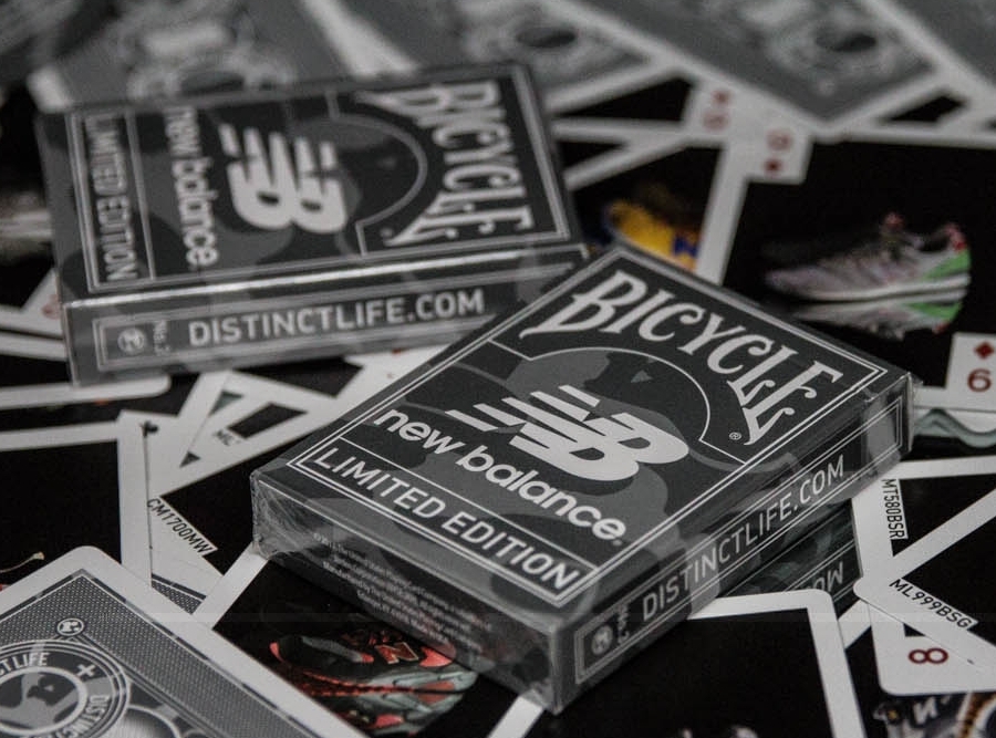 The Distinct Life x New Balance x Bicycle Playing Cards - SneakerNews.com