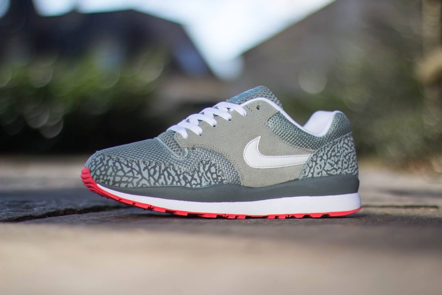 Nike Air Safari "Elephant" - Mica Green - Light Base Grey - Crimson ...